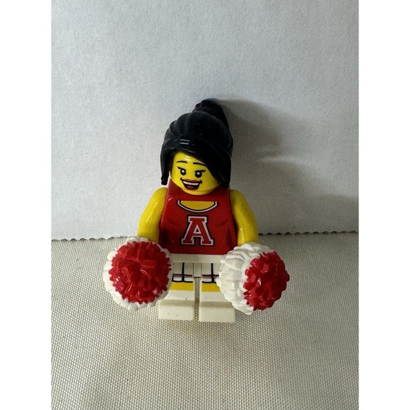 Lego | Toys | Lego Minifigure Series Cheerleader Col13 Red Uniform W ...